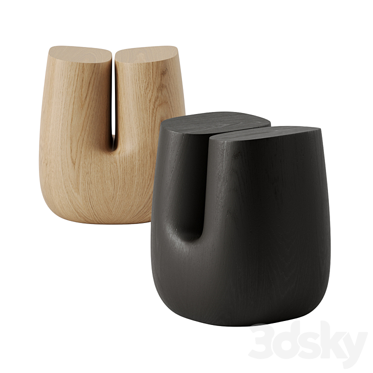 UBE stool by Poliform - Chair - 3D model