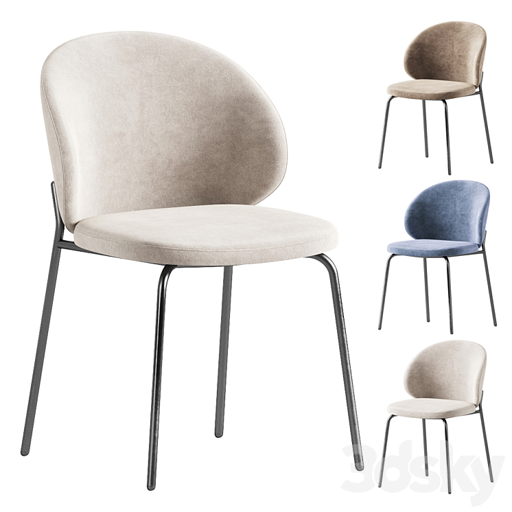 Princeton Chair Boconcept - Chair - 3D model