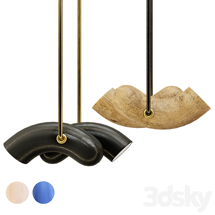 HYPHEN Pendant Lamp - Pendant light - 3D model