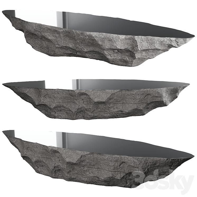 Stone table №9 - Table - 3D model