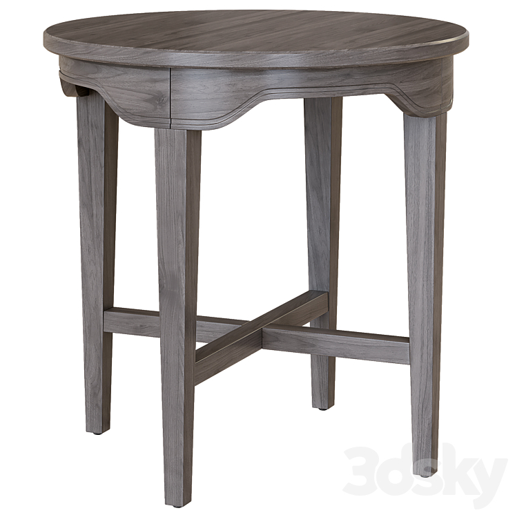 Fairfieldchair Avignon Round End Table - Table - 3D model