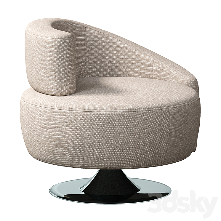 Isabella chair - Arm chair - 3D model