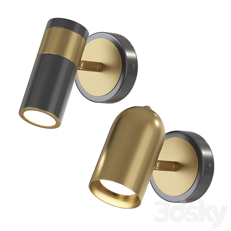 Lampatron SET - Wall light - 3D model