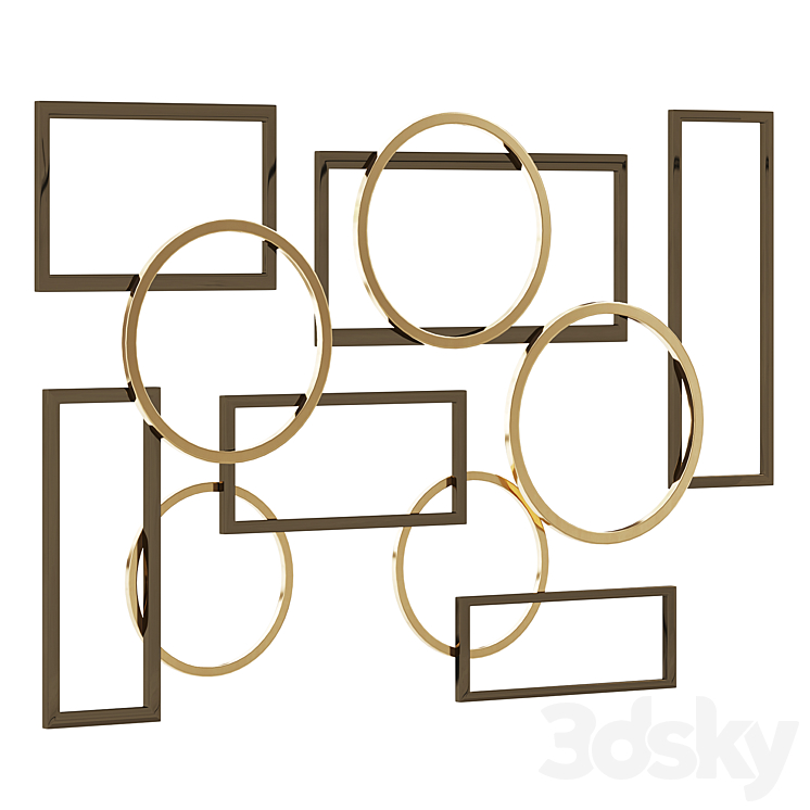 George oliver wall decor - Other decorative objects - 3D model