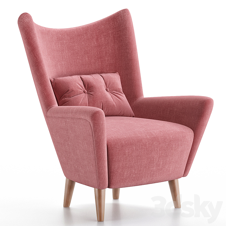Armchair NOSTA - Arm chair - 3D model