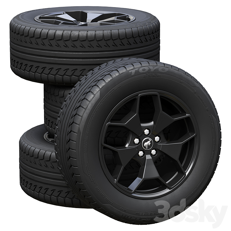 Wheels FORD - Ground Transport - 3D model