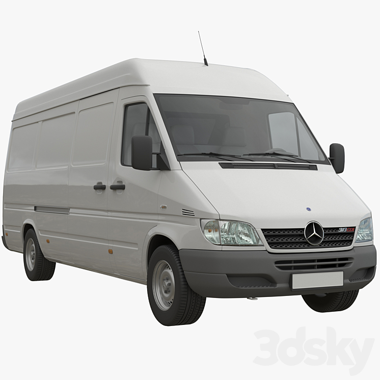 Mercedes-Benz Sprinter Classic cargo van - Ground Transport - 3D model