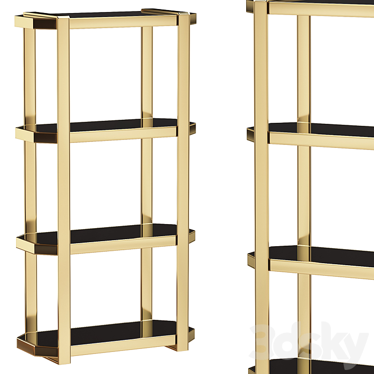 Infinity Bookcase by Giorgio - Rack - 3D model