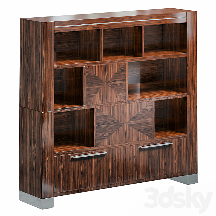 VOGUE BOOKSHELF by giorgio collection - Rack - 3D model
