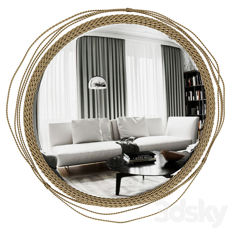 Kayan mirror by maisonvalentina - Mirror - 3D model