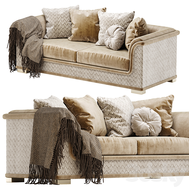 Bedding Welcome Divano 220 CM - Sofa - 3D model