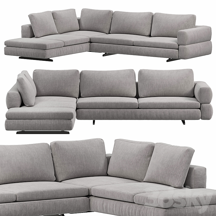 Ever more Sofa by bonaldo - Sofa - 3D model