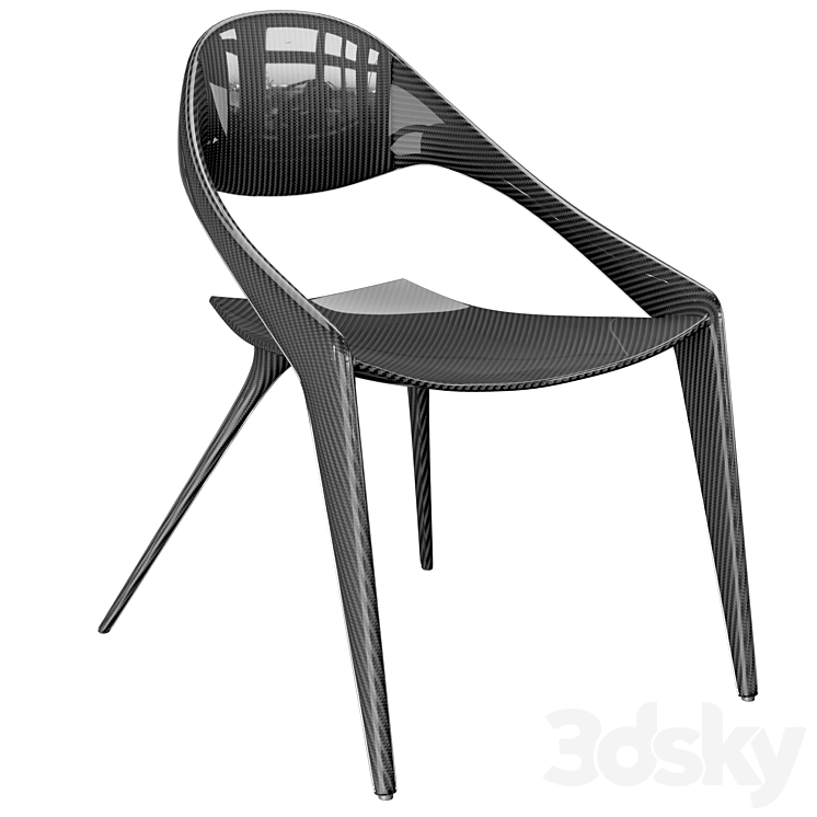 Reflex shell chair - Chair - 3D model