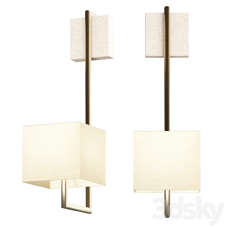 Italamp tinta - Wall light - 3D model