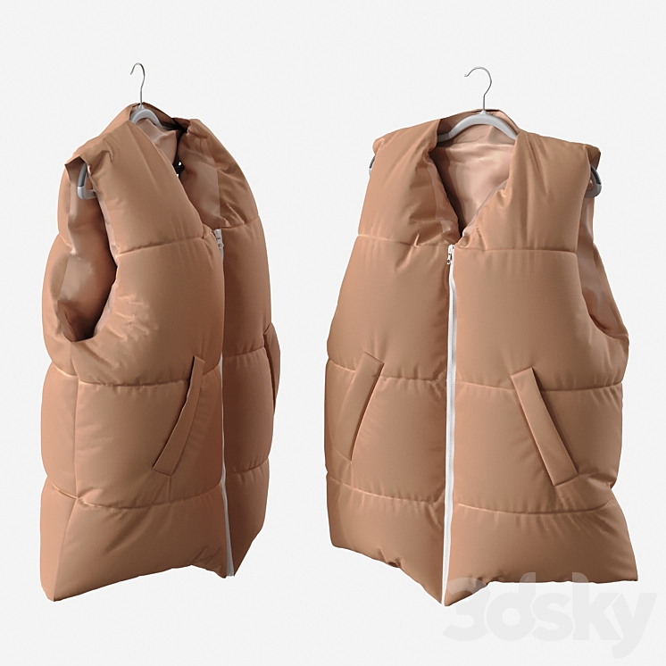 Vest - Сlothes and Footwear - 3D model