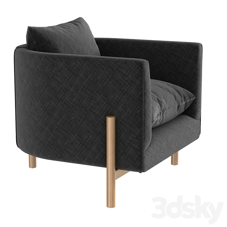 Verellen furniture Sullivan Club Chair - Arm chair - 3D model