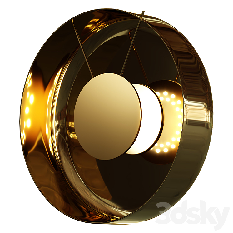 Italamp GONG - Wall light - 3D model
