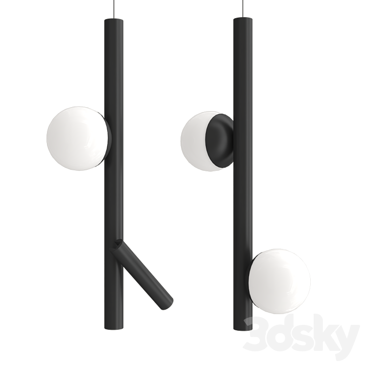 Snotra - Pendant light - 3D model