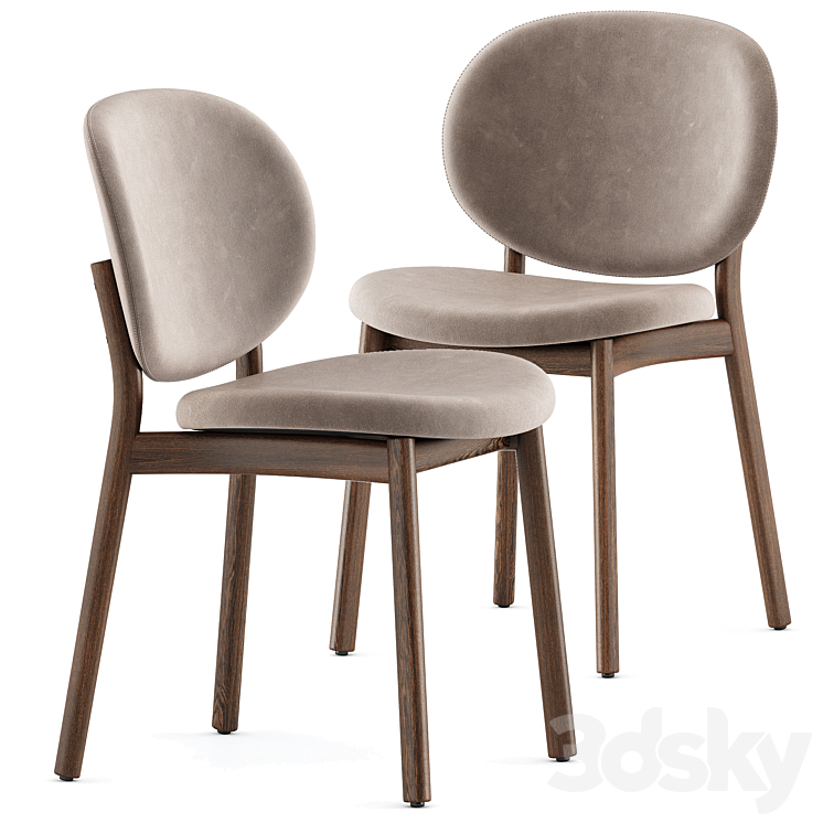 Ines chair by Calligaris - Chair - 3D model