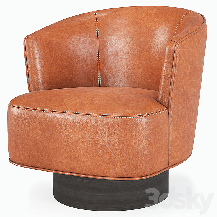 Costello Swivel Mitchell Gold Bob Williams - Arm chair - 3D model
