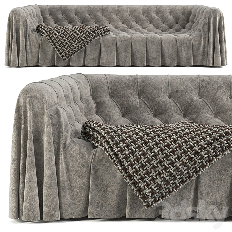 Sofa BUSNELLI Bohemian 2740 - Sofa - 3D model