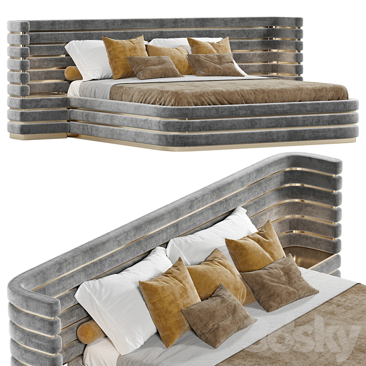 Alva Musa - Bed - 3D model