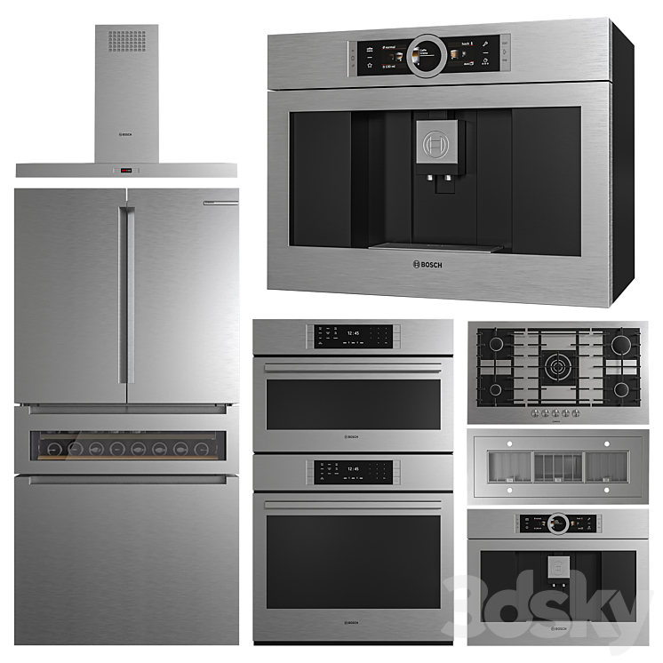 Bosch Kitchen Set - Kitchen appliance - 3D model