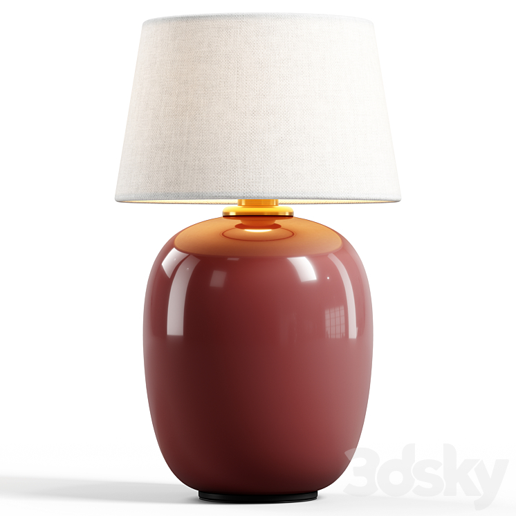 Menu Space - Torso Table Lamp, Portable - Table lamp - 3D model