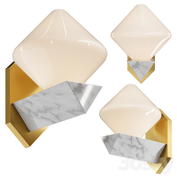 Lampatron VALIANT wall light - Wall light - 3D model