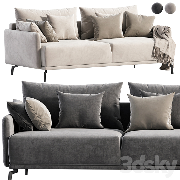 Archi sofa - Sofa - 3D model