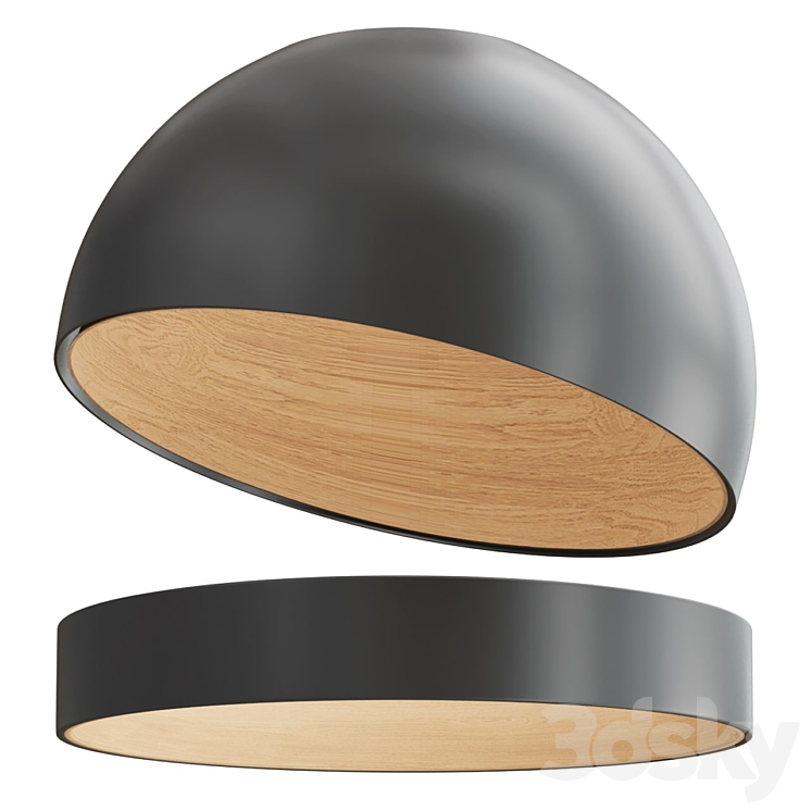 Duo Vibia Grupo Collection - Ceiling lamp - 3D model
