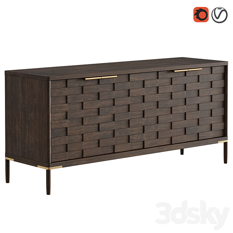 Chest of drawers Textures - Sideboard & Chest of drawer - 3D model