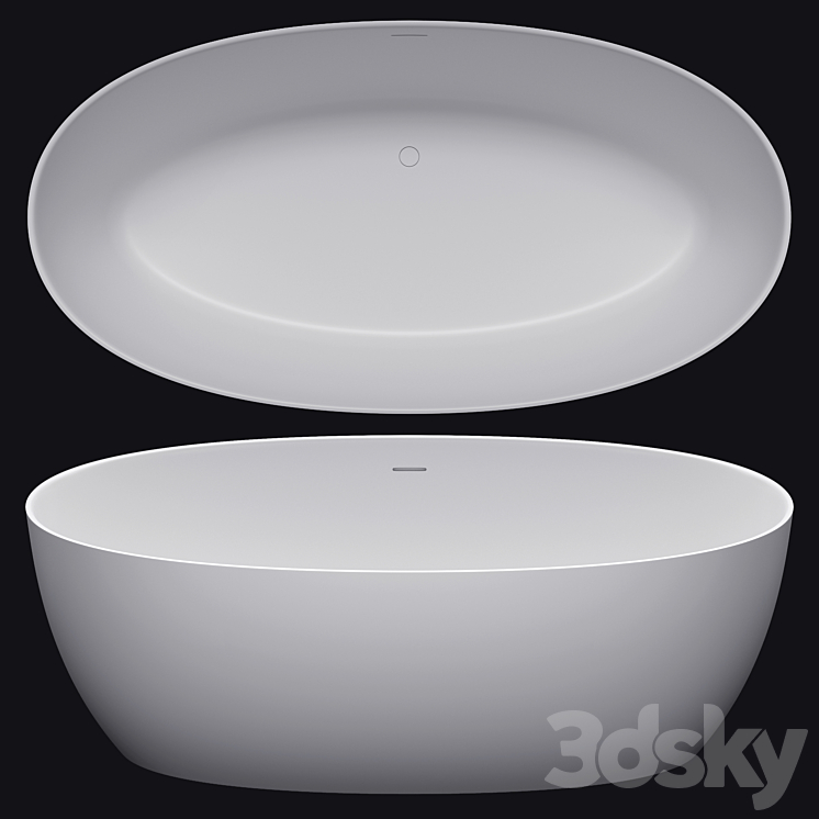Bathtub Salini ALDA NUOVA 178 - Bathtub - 3D model