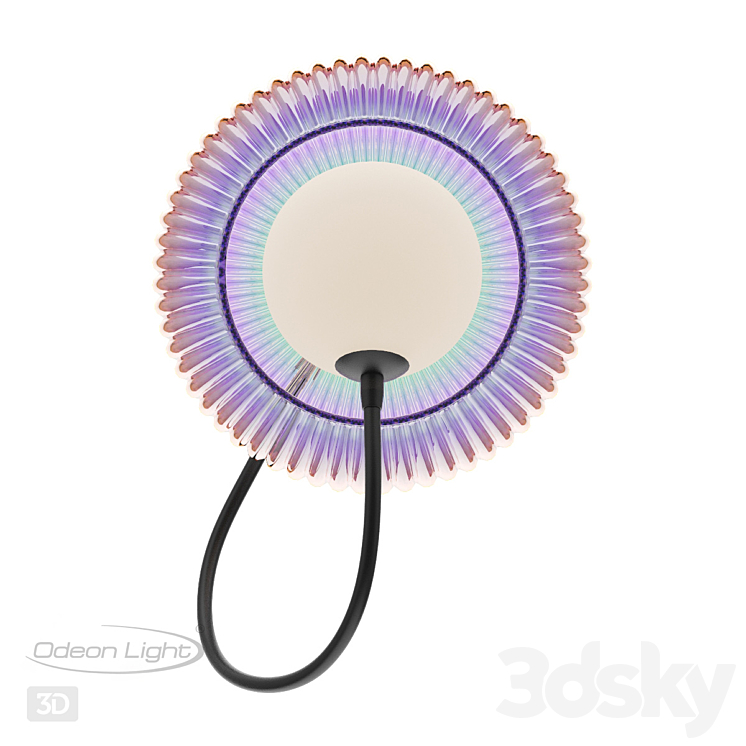 Odeon Light 5013/1W - Wall light - 3D model