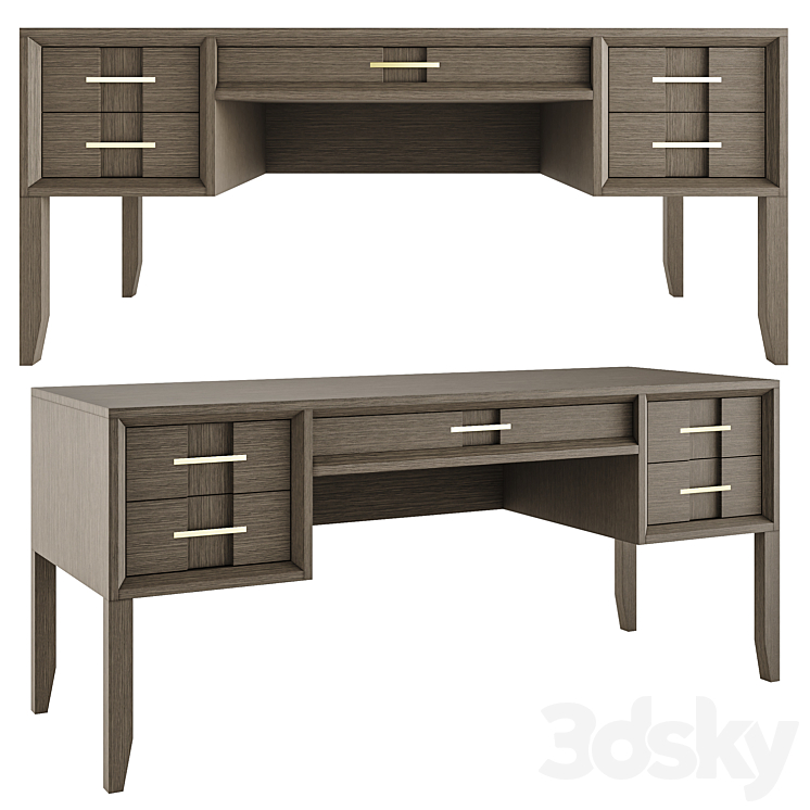 Desk "Boston" VMF-1639 - Table - 3D model