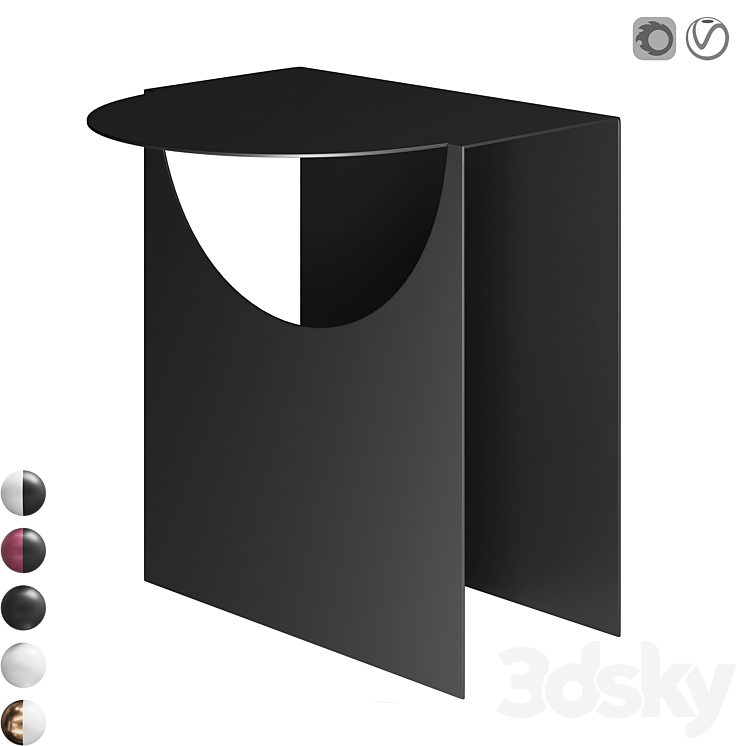 Sgib coffee table №6 - Table - 3D model