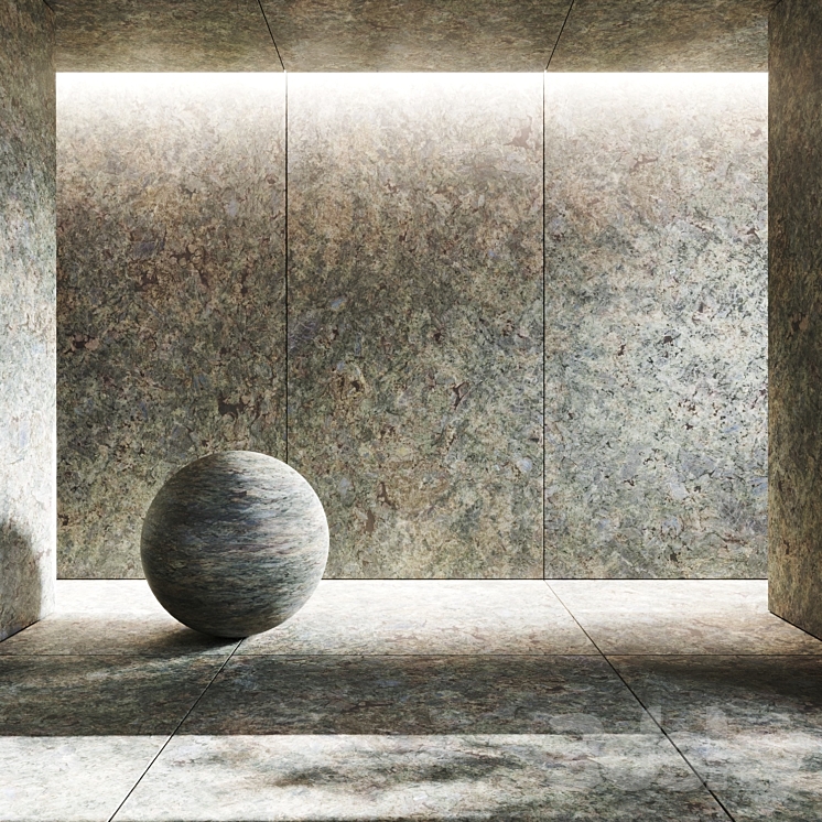 Porcelain tiles Labradorite - Tile - 3D model