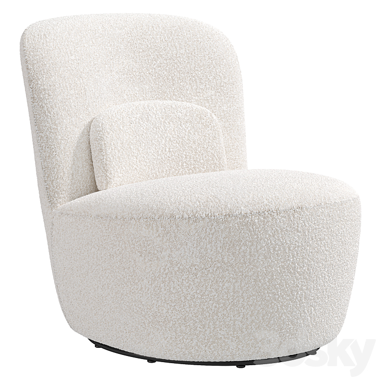 Armchair Twain light by dantonehome - Arm chair - 3D model