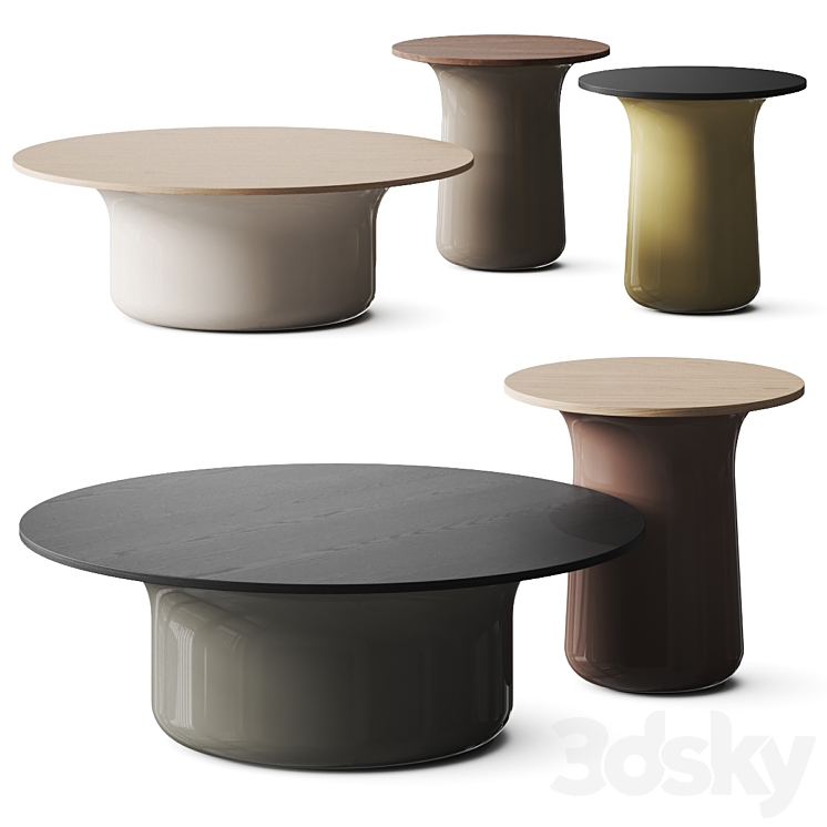 HC28 Cosmo Funghi Coffee Tables - Table - 3D model