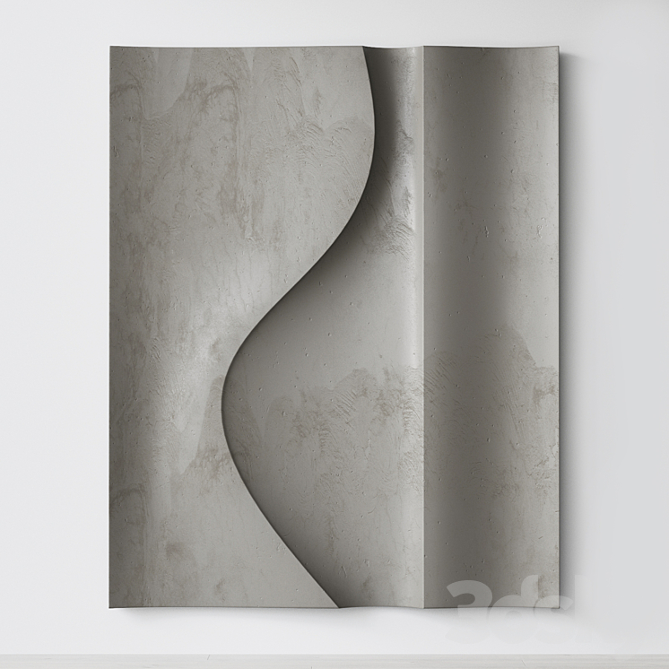 Abstract composition. Relief. Plateau. 33 - Other decorative objects ...