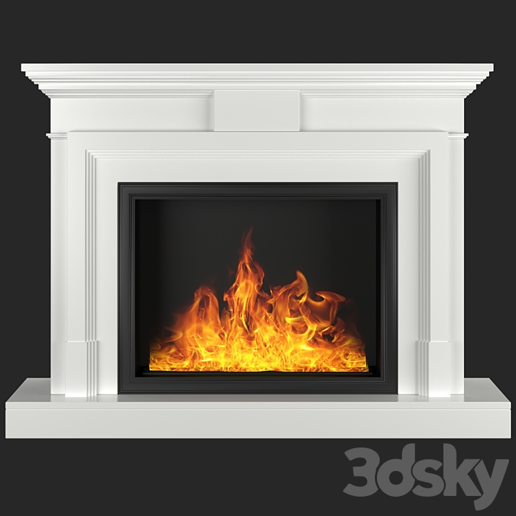 Fireplace RealFlame Marco - Fireplace - 3D model