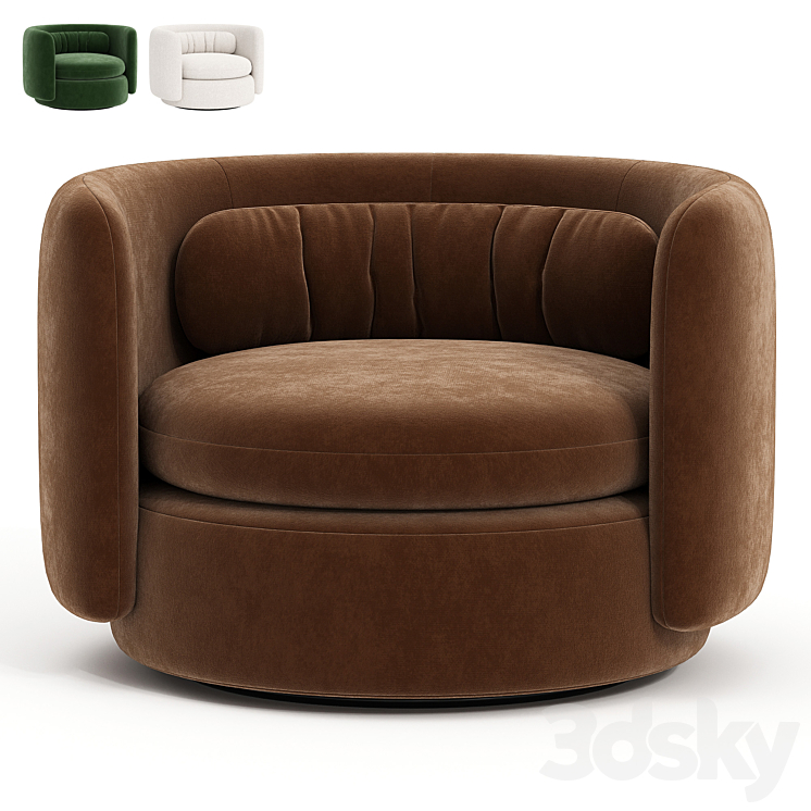 group arm chair - Arm chair - 3D model