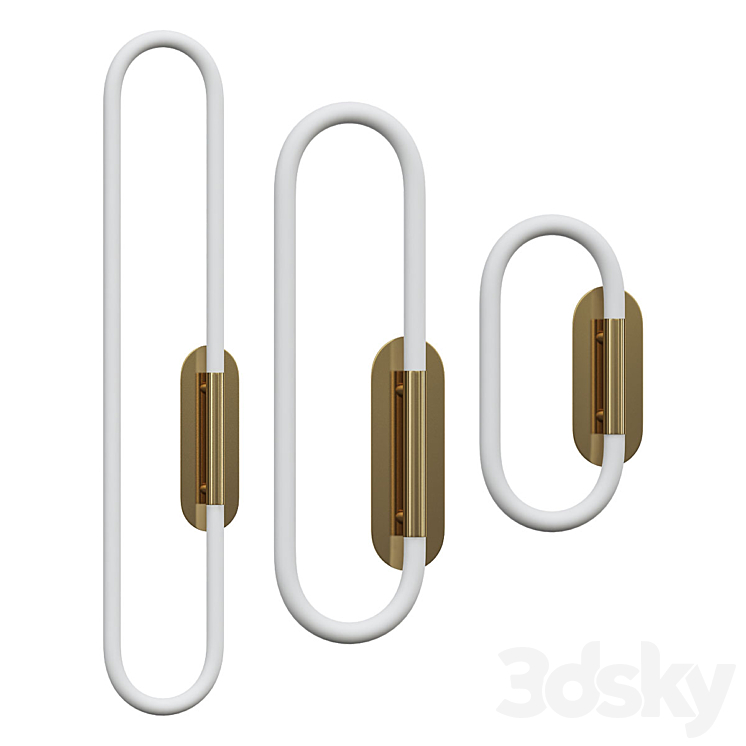 split - Wall light - 3D model