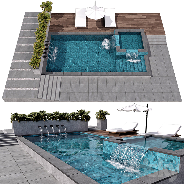 POOL NO83 - Other - 3D model