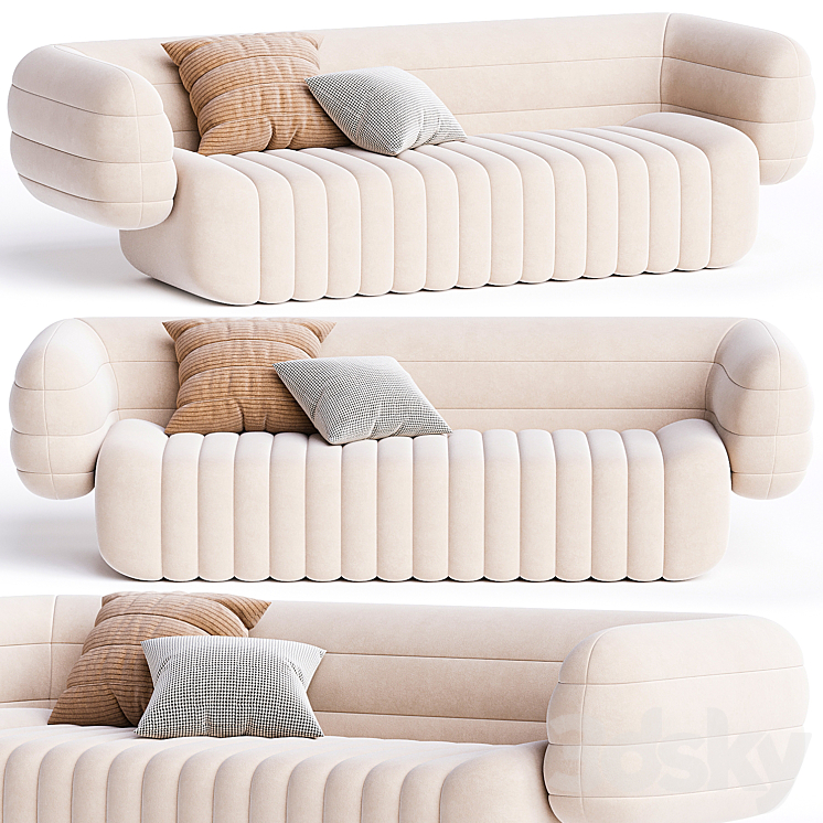 ERMI is a modern lightweight sofa - Sofa - 3D model