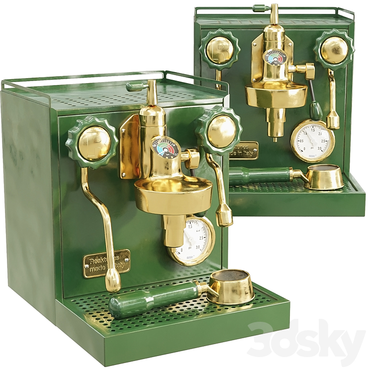 Classic coffee machine - Restaurant - 3D model