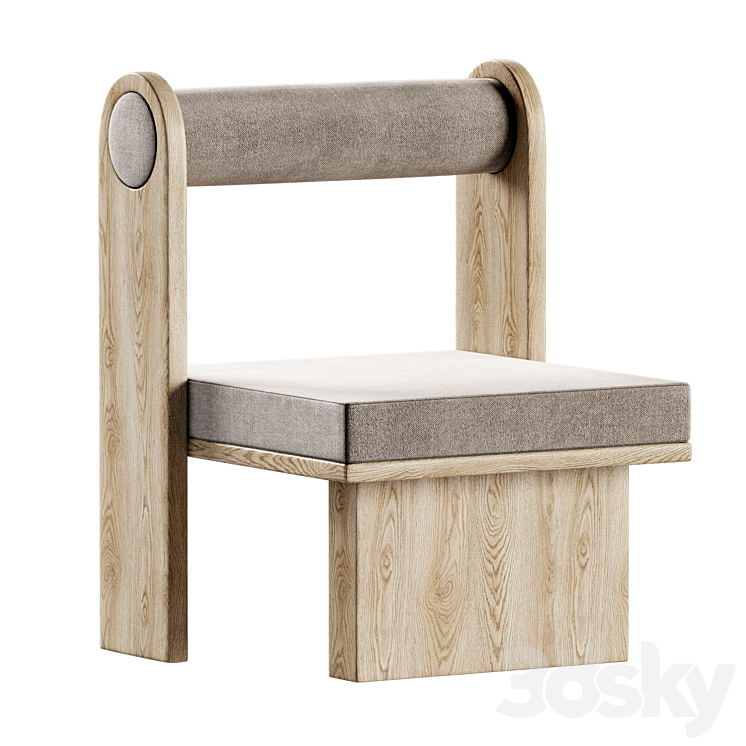 Panda Lounge Chair - Arm chair - 3D model