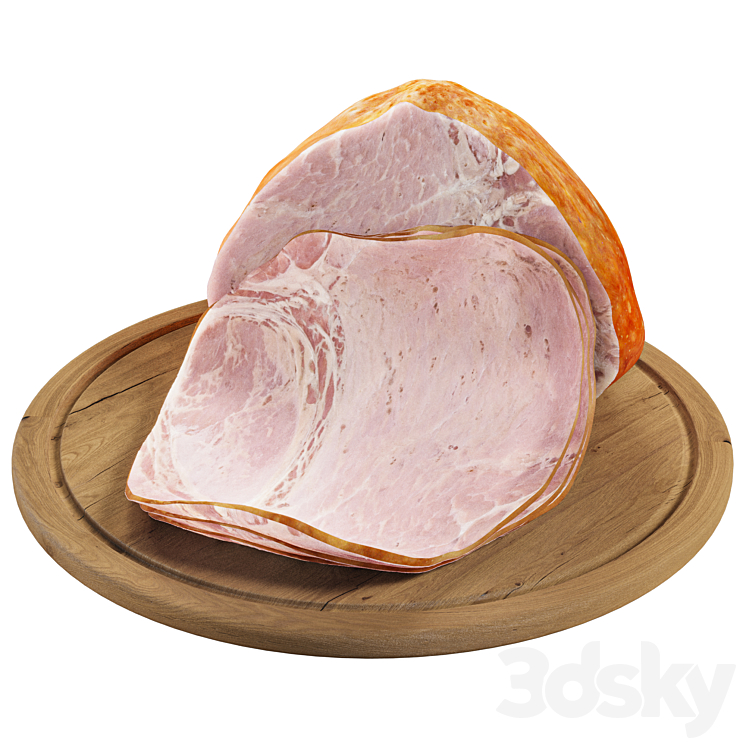 Bacon - Food and drinks - 3D model