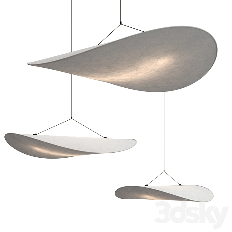 Tense Pendant Lamp - Pendant light - 3D model