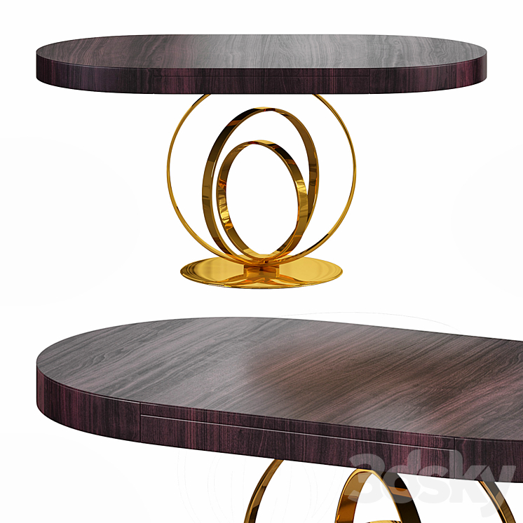 Orsi TAVOLA DINING TABLE by ARTEMEST - Table - 3D model